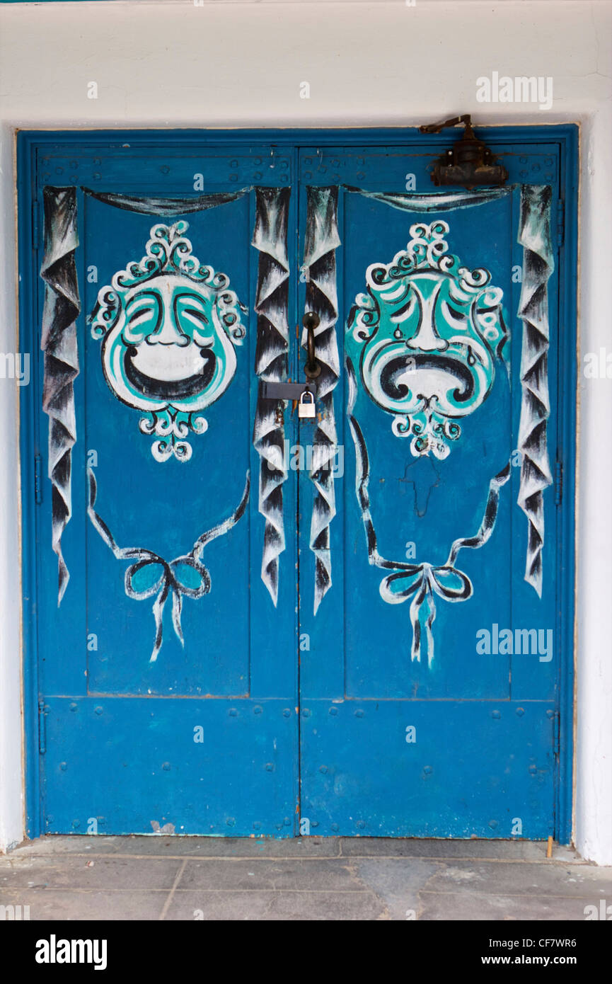 Amargosa Opera House Doors Stock Photo - Alamy