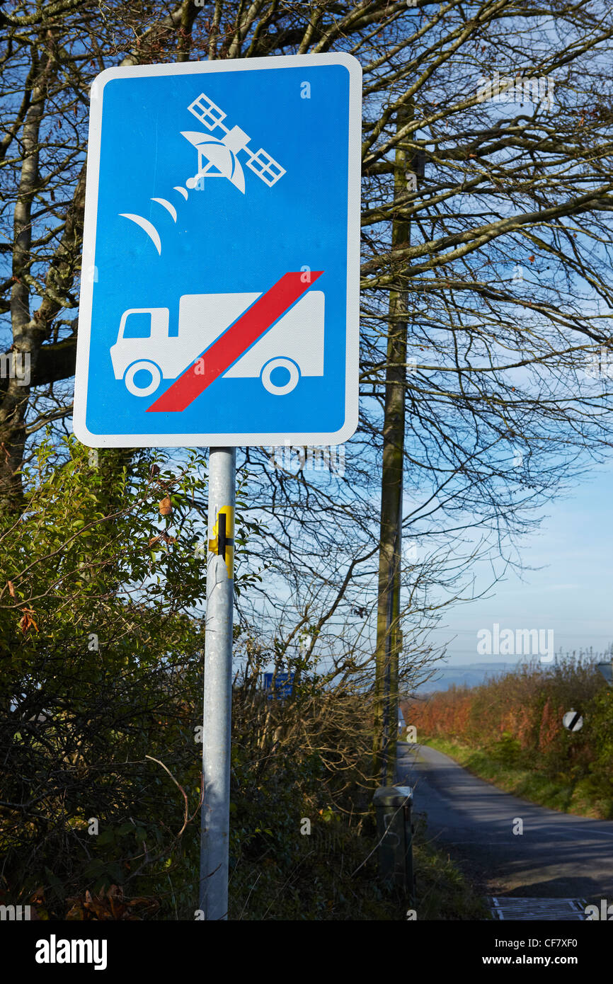 Traffic congestion warning sign hi-res stock photography and images - Alamy