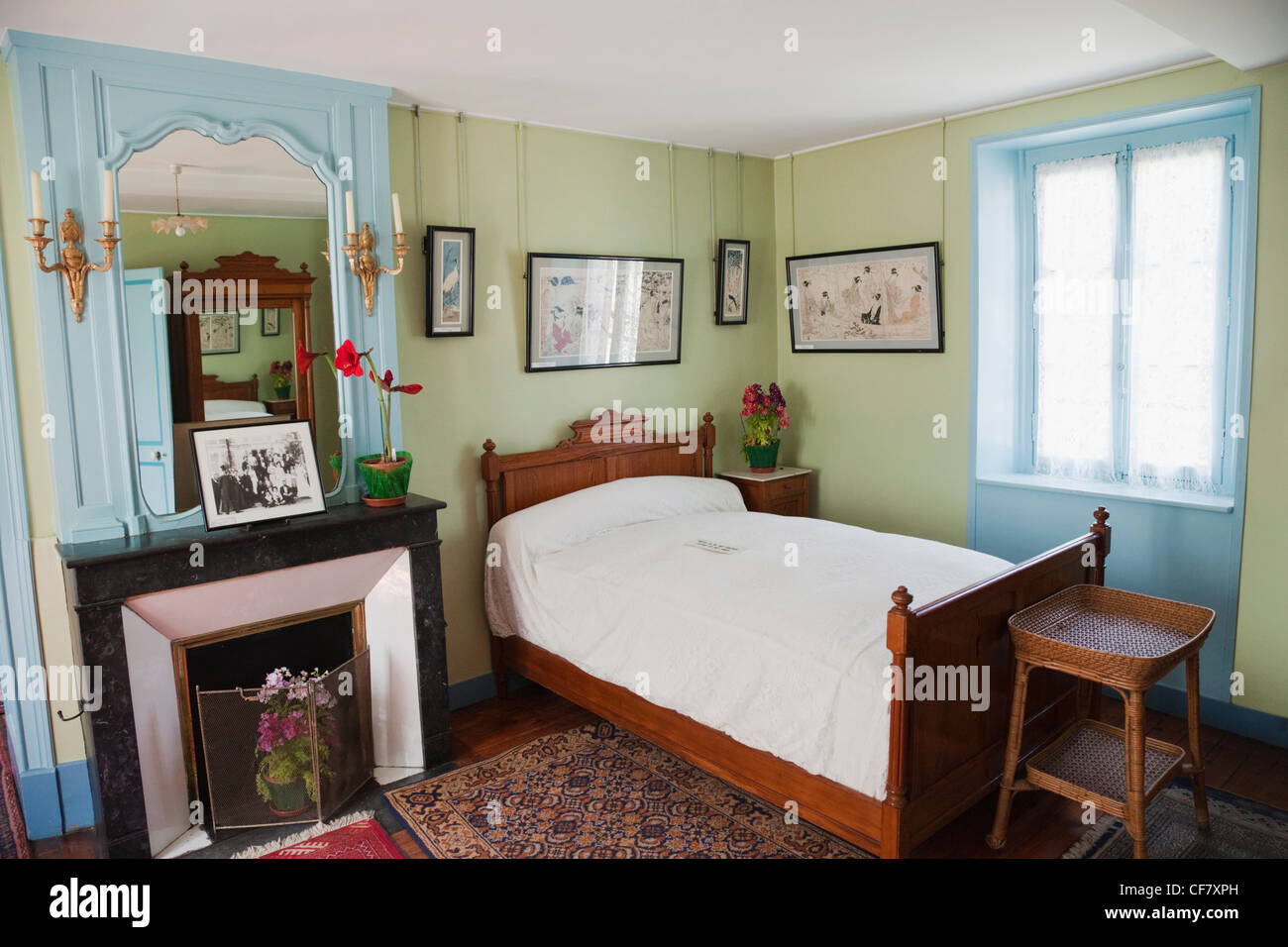 Europe, France, Normandy, Giverny, Claude Monet, Monet, Monet's House ...