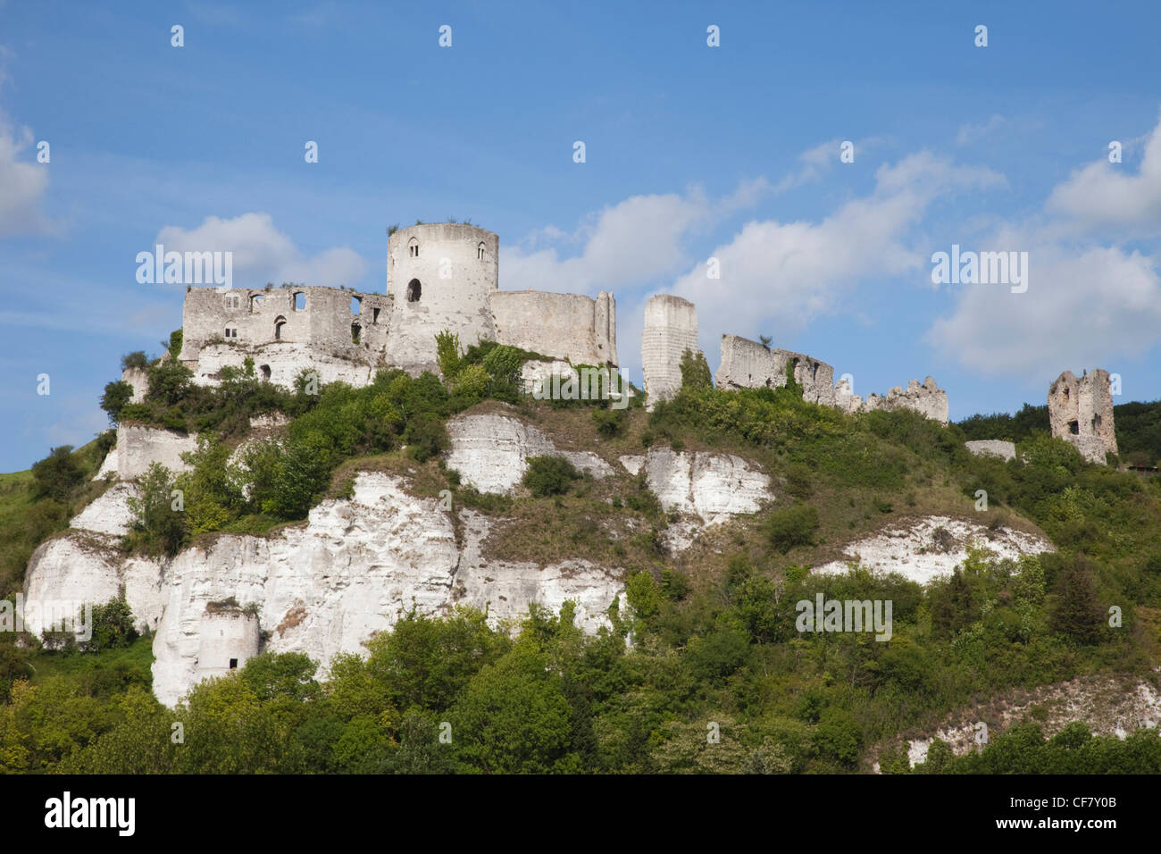 Chateau gaillard castle hi-res stock photography and images - Alamy
