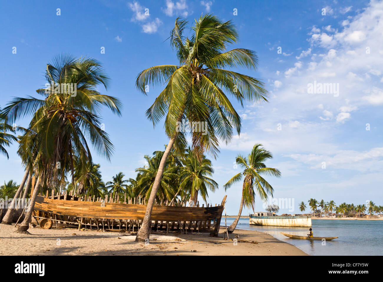 The shipyard of Belo sur Mer, western Madagascar Stock Photo - Alamy