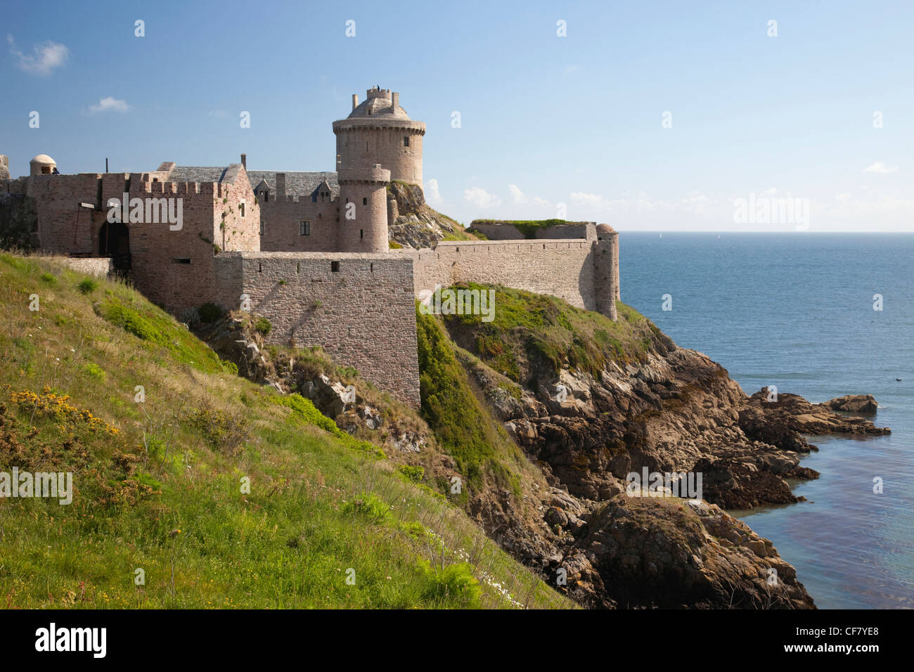 Europe, France, Brittany, Cotes-D'Armor, Cap Frehel, Emerald Coast ...