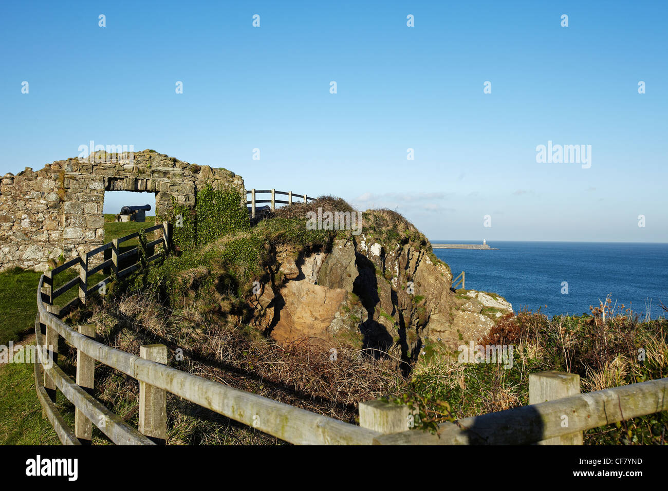 Old Fort, Fishguard, Pembrokeshire, Wales, UK Stock Photo - Alamy