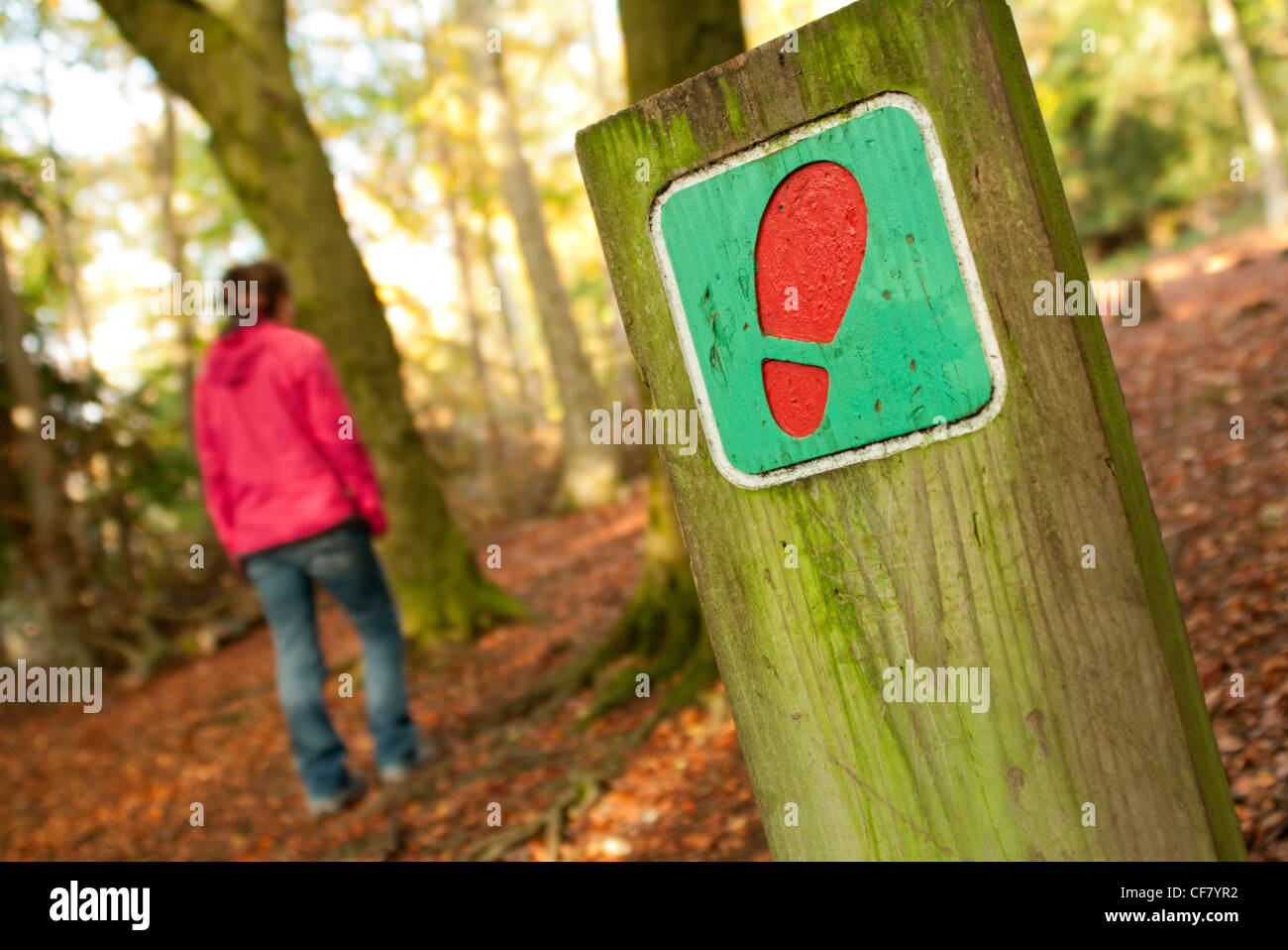 Walker on sign hi-res stock photography and images - Alamy