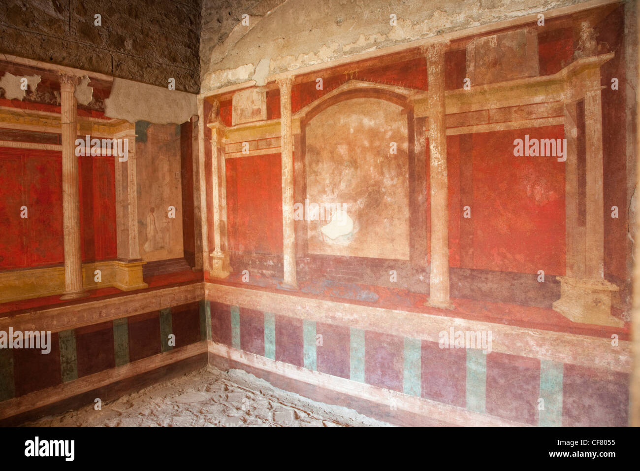 Europe, Italy, Rome, Palatine, House of Augustus, Interior, Tourism ...