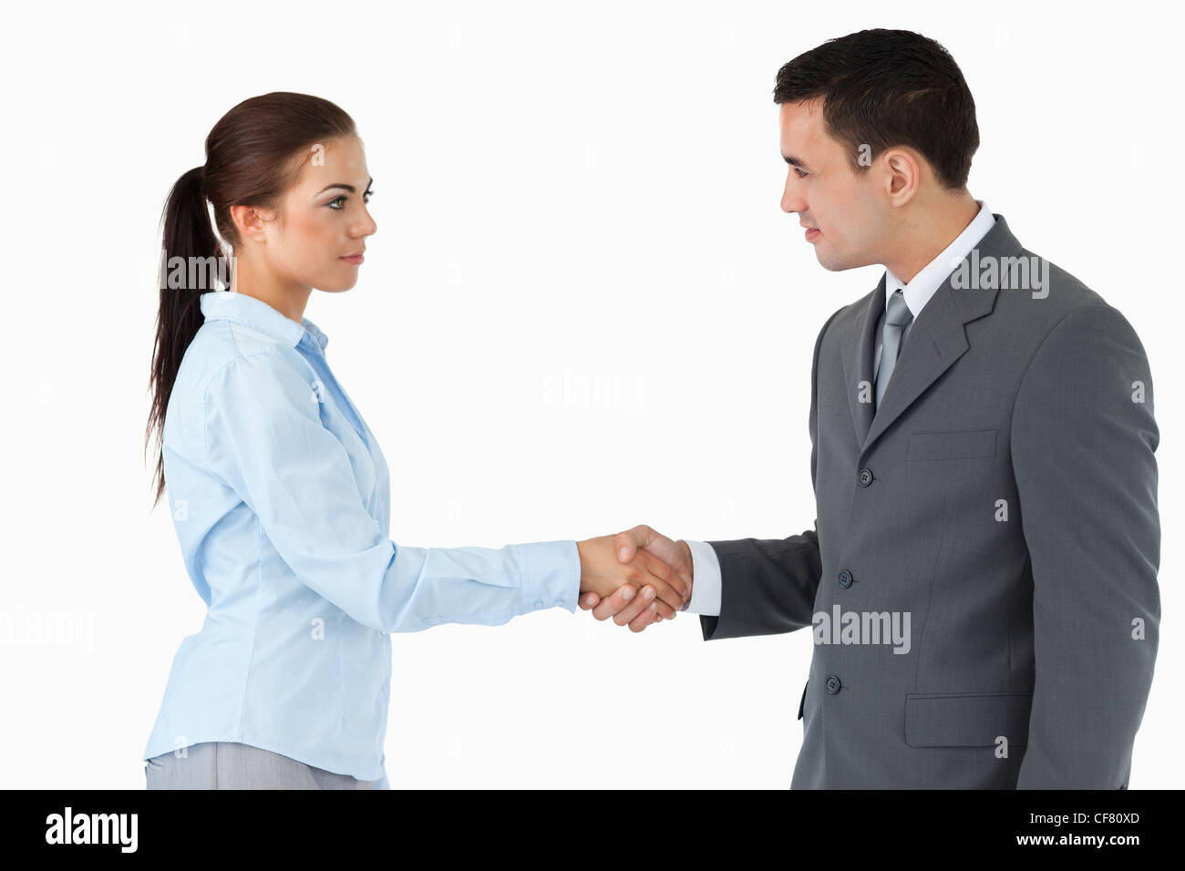 Cooperation partners Cut Out Stock Images & Pictures - Alamy