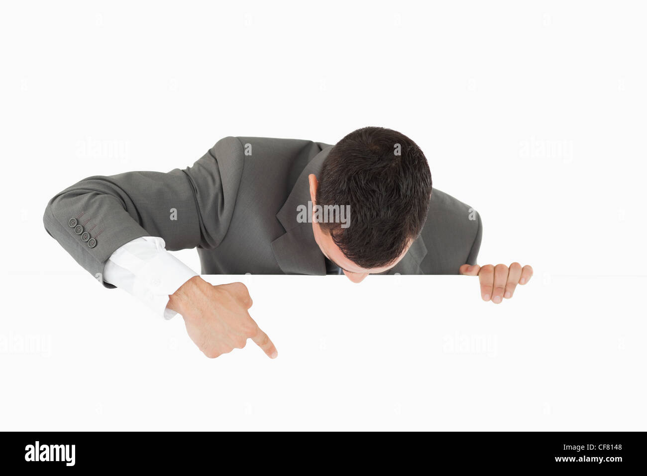 Sign below Cut Out Stock Images & Pictures - Alamy