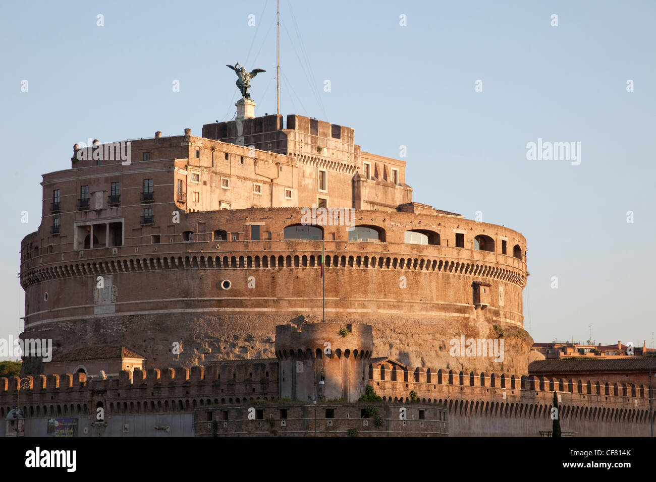 Europe, Italy, Rome, Castel Sant'Angelo, Castel S'Angelo, Saint Angelo ...