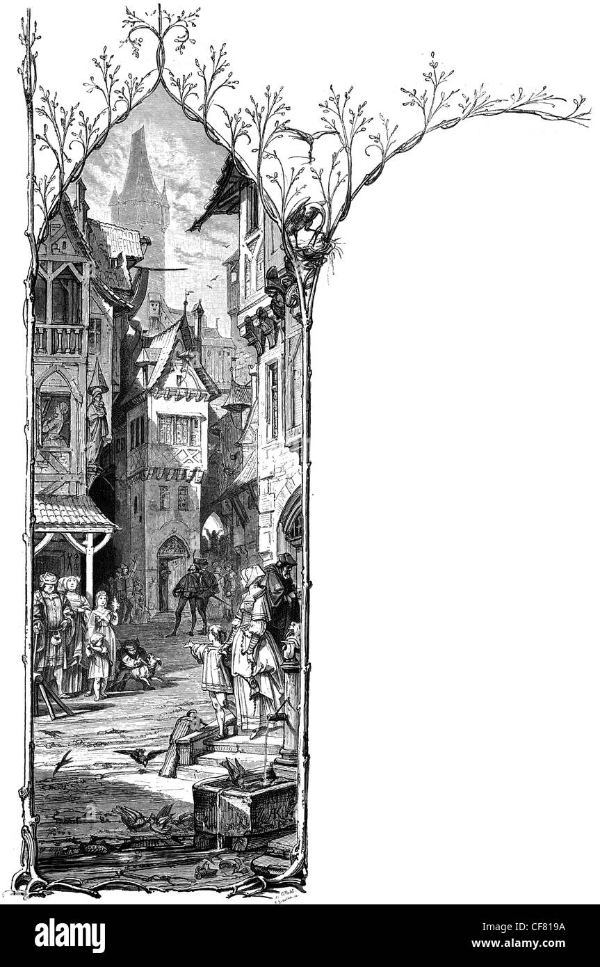 Faust Johann Wolfgang von Goethe A tragedy 1870 period costume magical ...