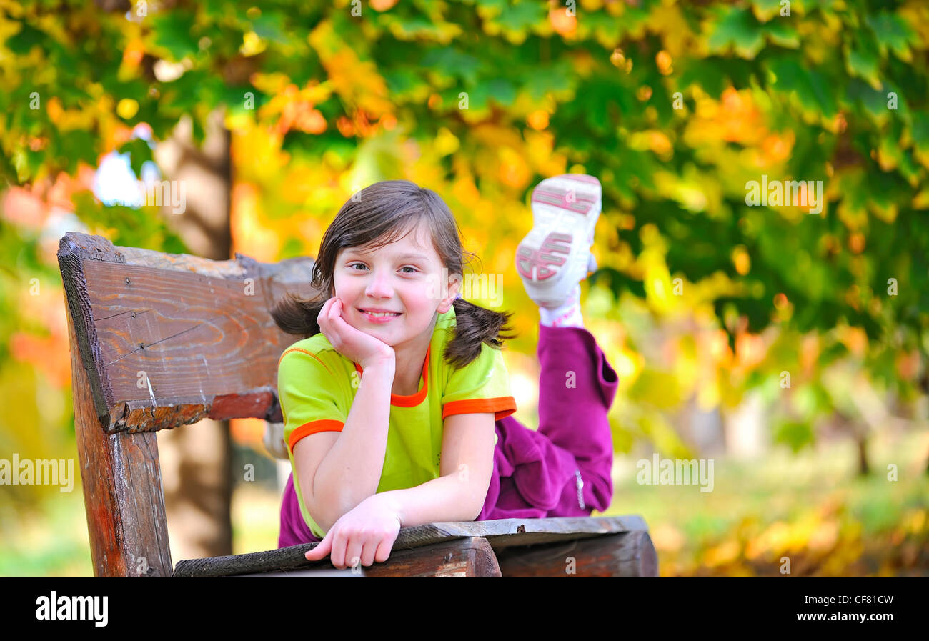 Laying down on a bench hi-res stock photography and images - Alamy