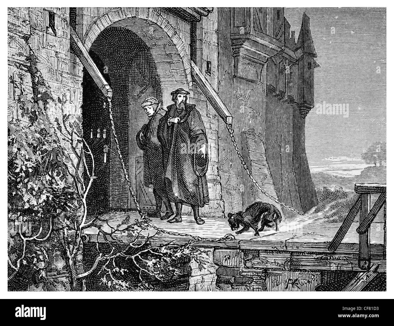 Faust Johann Wolfgang von Goethe A tragedy 1870 period costume magical ...