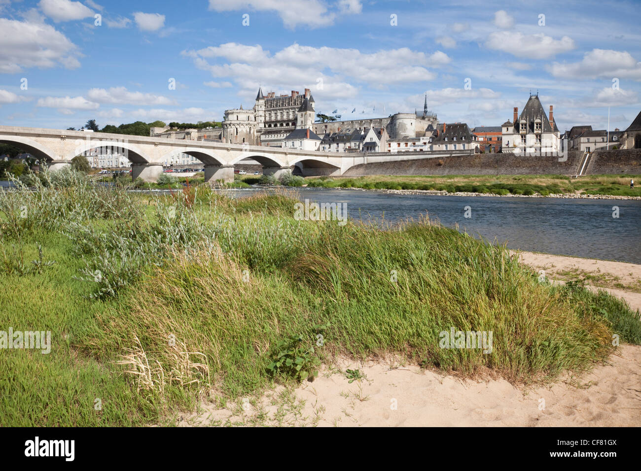 Europe, France, Loire Valley, Loire, Amboise, Amboise Castle, Chateau d ...