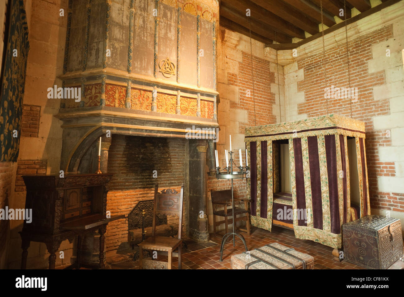 Europe, France, Loire Valley, Loire, Chaumont Castle, Chateau de ...