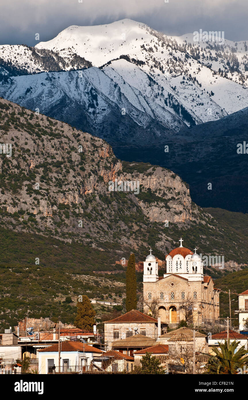 Taygetos mountain range hi-res stock photography and images - Alamy