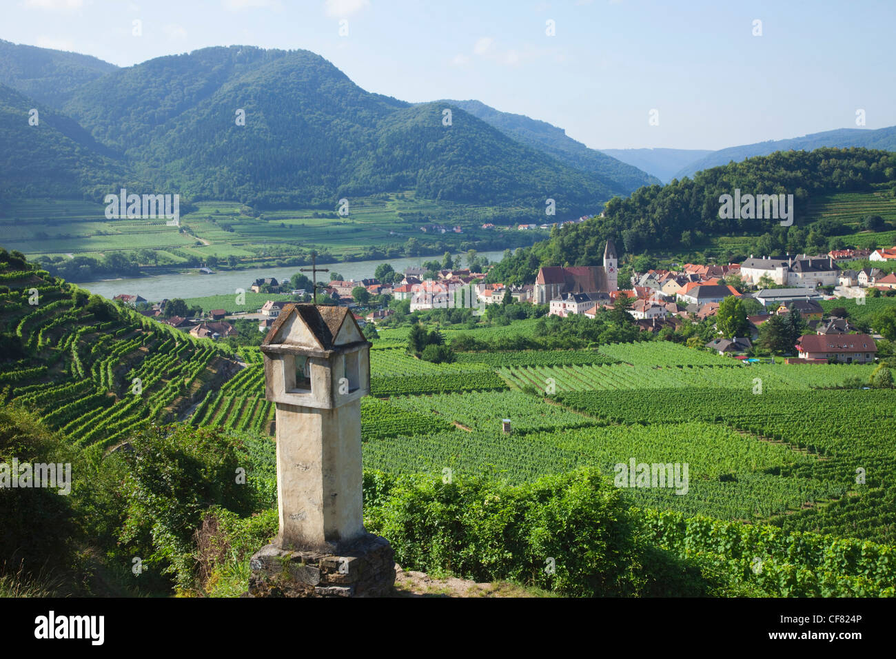 Europe, Austria, Wachau, Spitz, Danube, Danube River, Donau, Donau ...