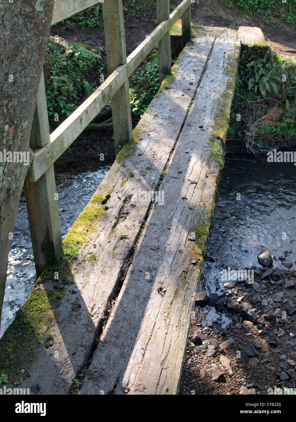 Bridge across a small river hi-res stock photography and images - Alamy