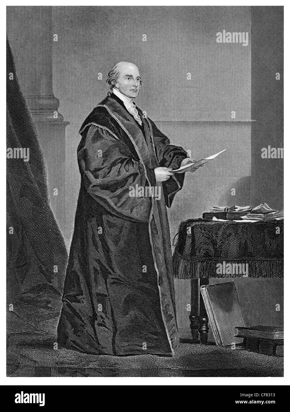 John Love first chief justice politician and lawyer from Virginia Stock ...