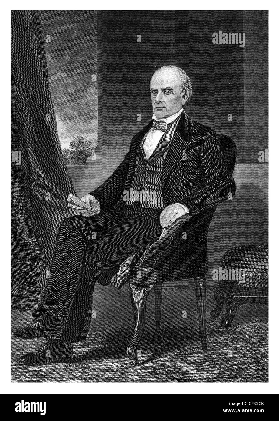 Vintage portrait of daniel webster hi-res stock photography and images ...