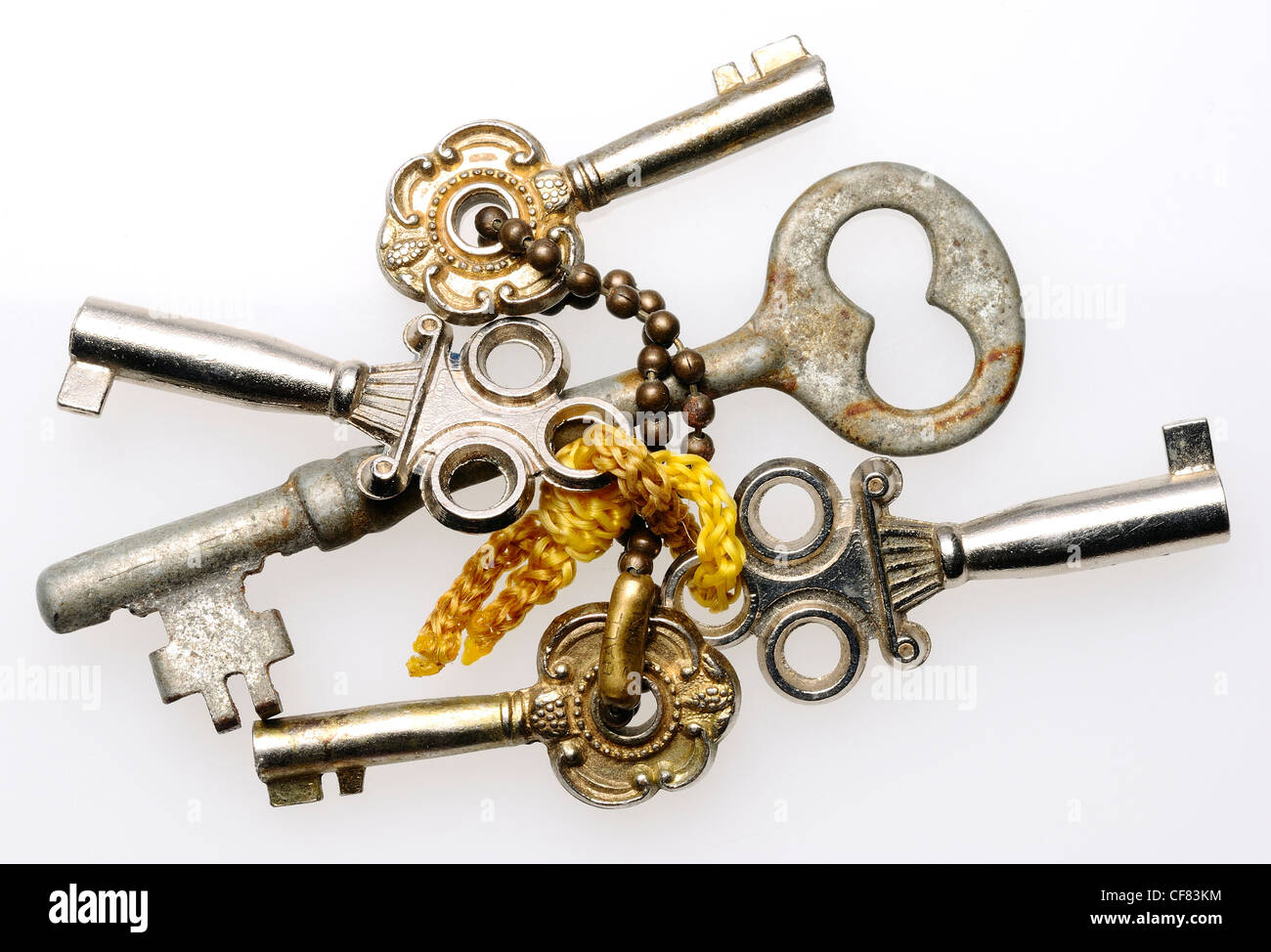 Assorted Antique Keys Stock Photo - Alamy