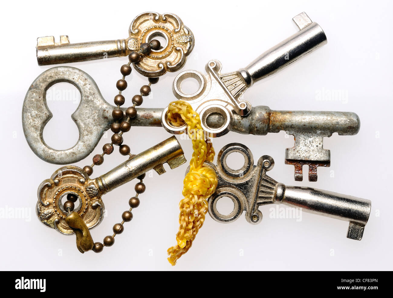 Assorted Antique Keys Stock Photo - Alamy