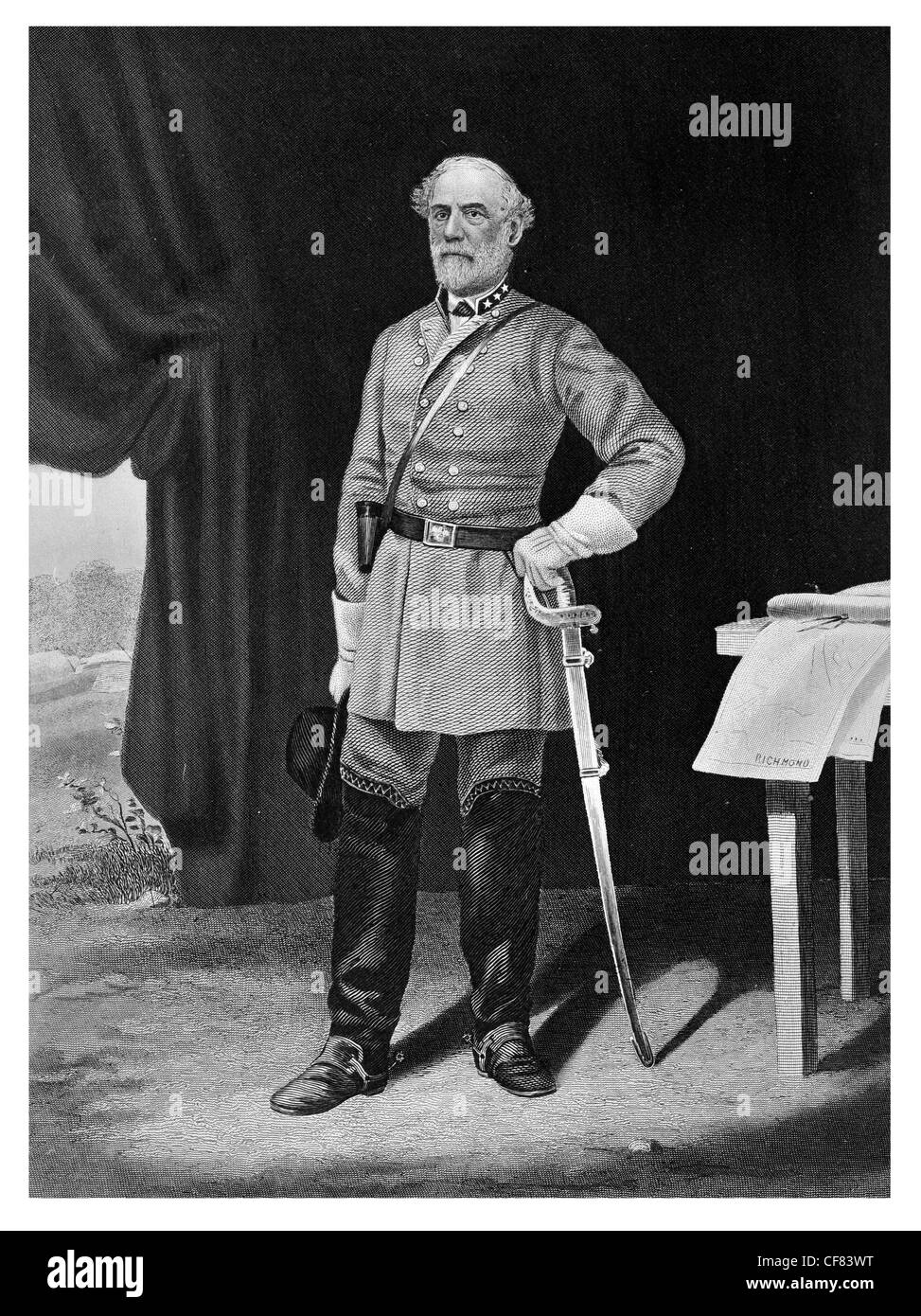 Confederate general hi-res stock photography and images - Alamy