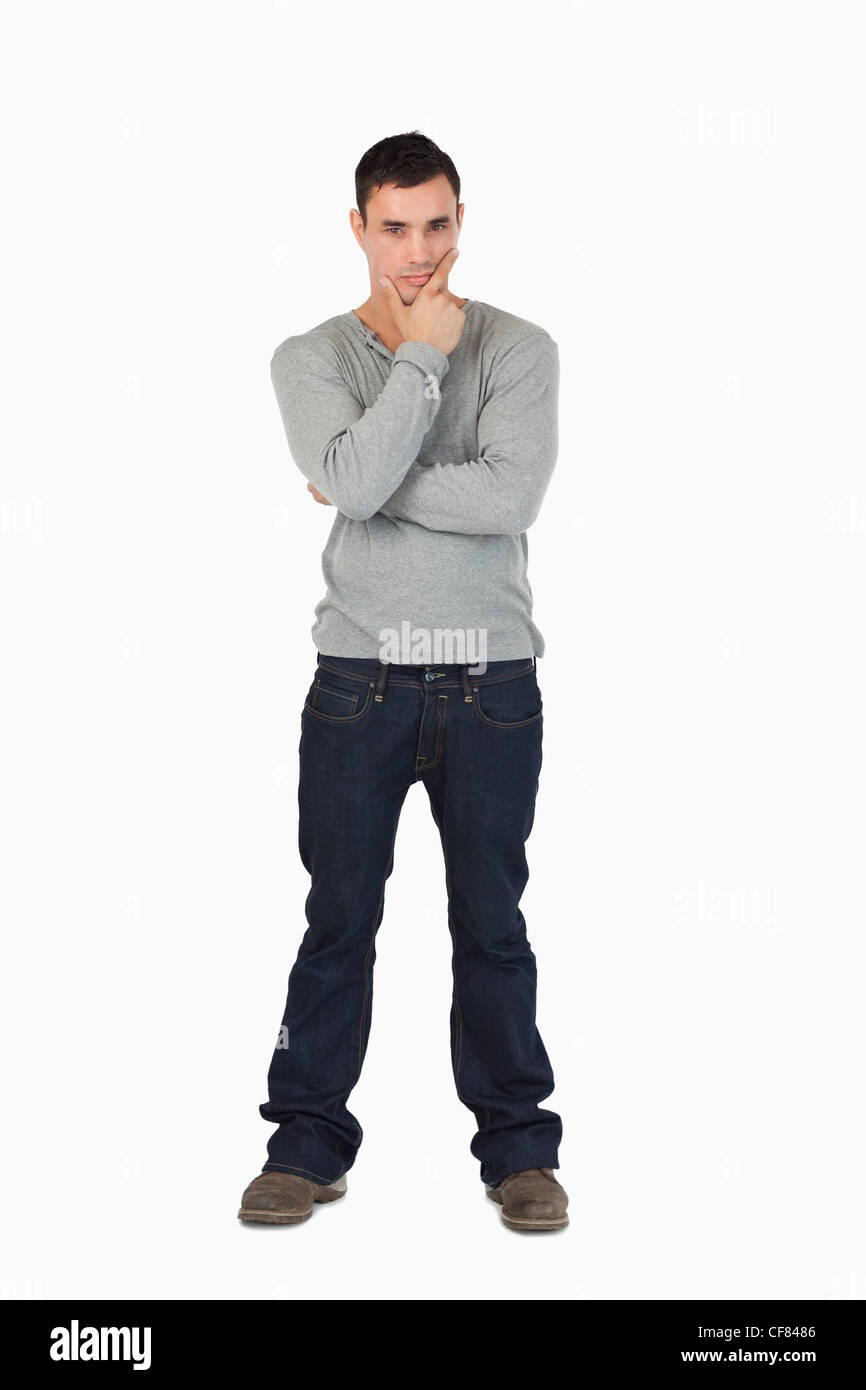 Young thinker Cut Out Stock Images & Pictures - Alamy