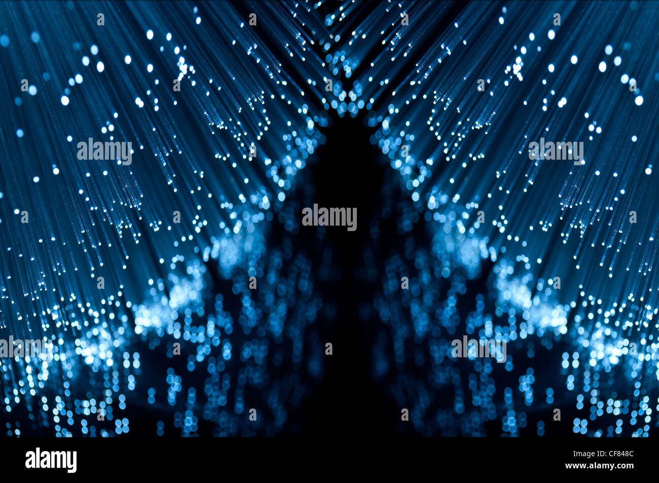 Fiber optic abstract Stock Photo - Alamy