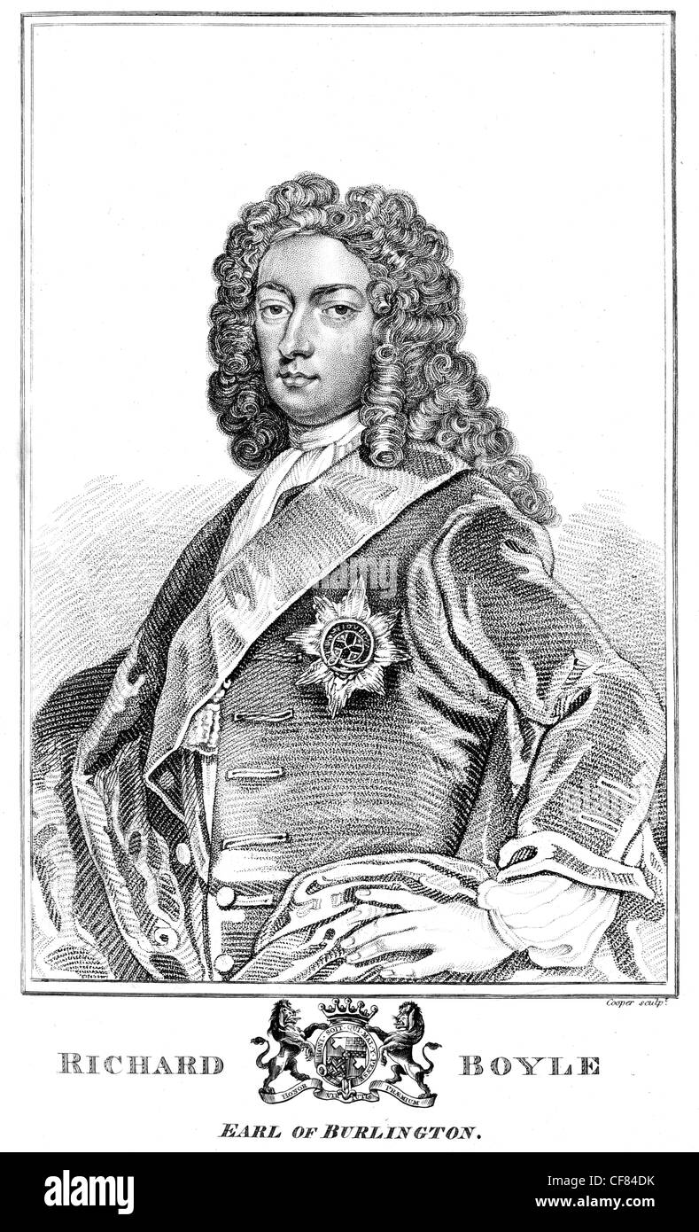 Richard Boyle 3rd Earl of Burlington 4th Earl of Cork PC 1694 1753 ...