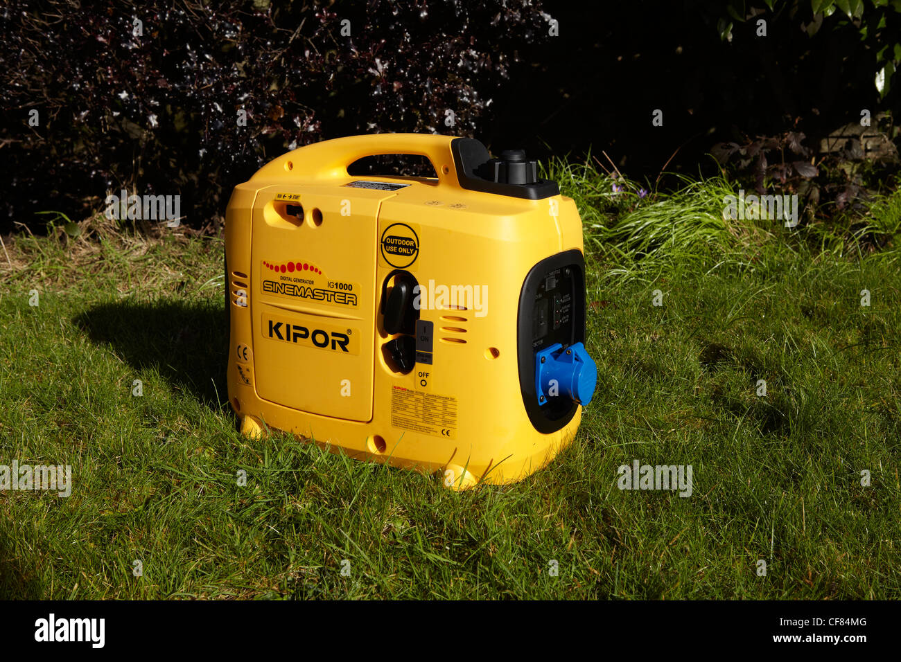 Petrol powered portable Electric Generator Stock Photo - Alamy