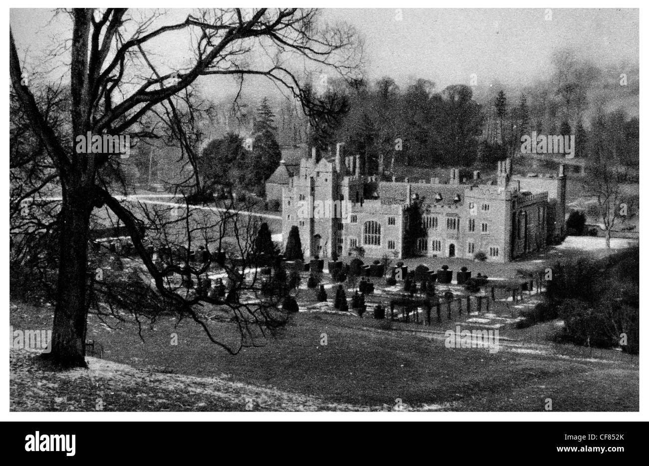 Historical victorian grade listed Black and White Stock Photos & Images ...