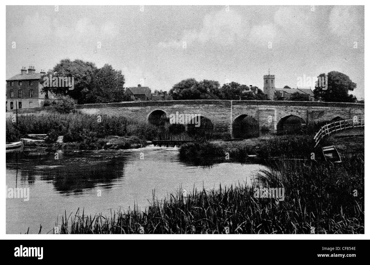 Bridge at bidford Black and White Stock Photos & Images - Alamy