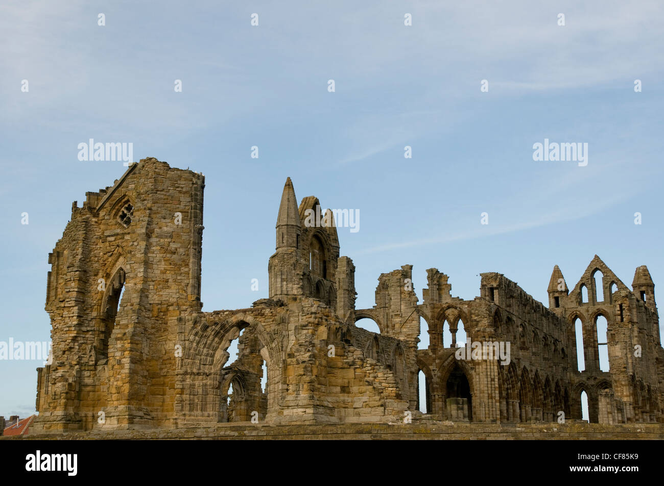 Whitby Abbey in Yorkshire UK Stock Photo - Alamy