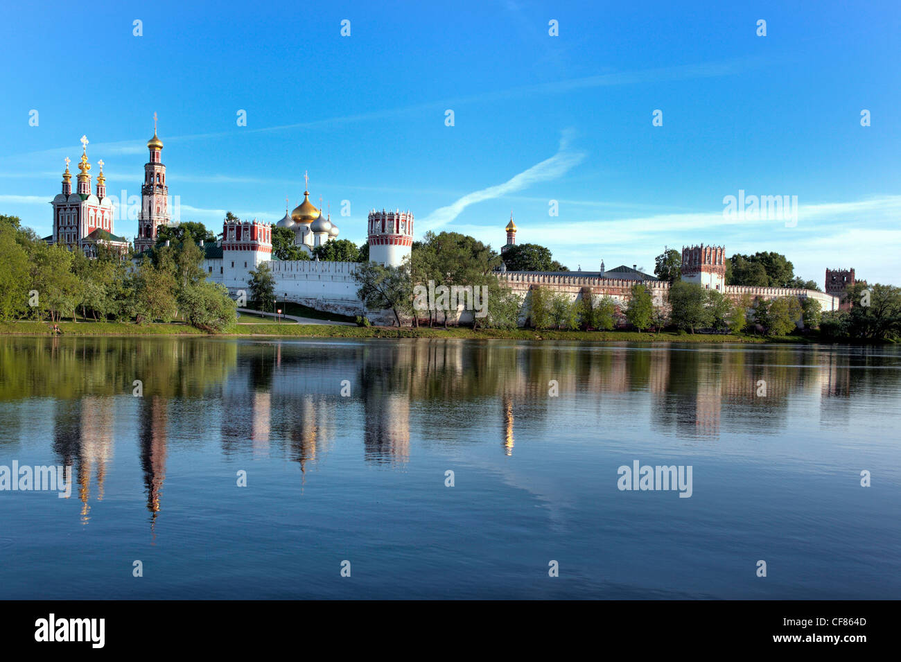 Moscow, Russia, Russian, Novodevichy Convent, monastery, Church ...