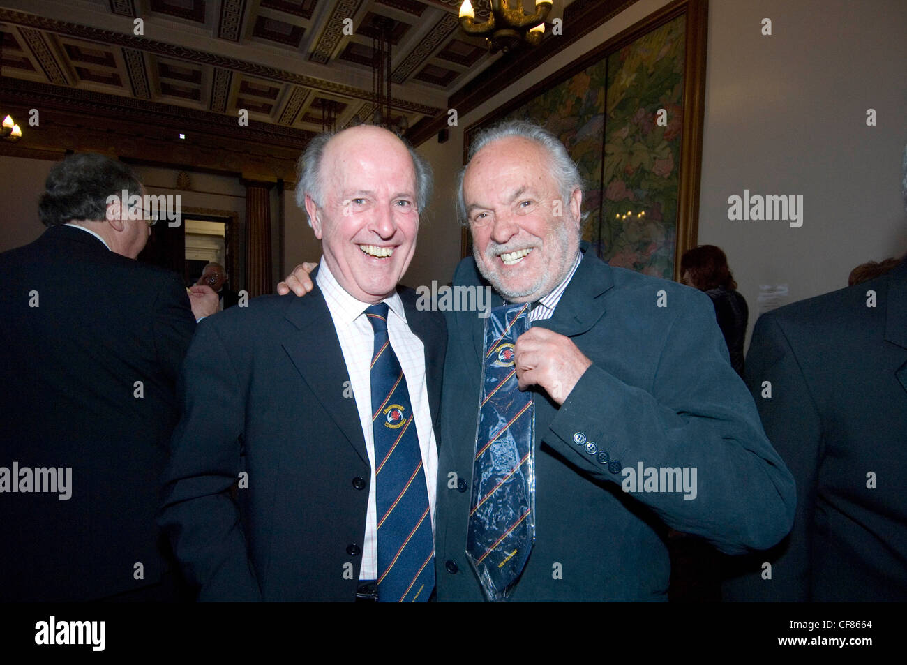 The Welsh actor Philip Madoc (right) with Dr. Haydn James, Conductor of ...