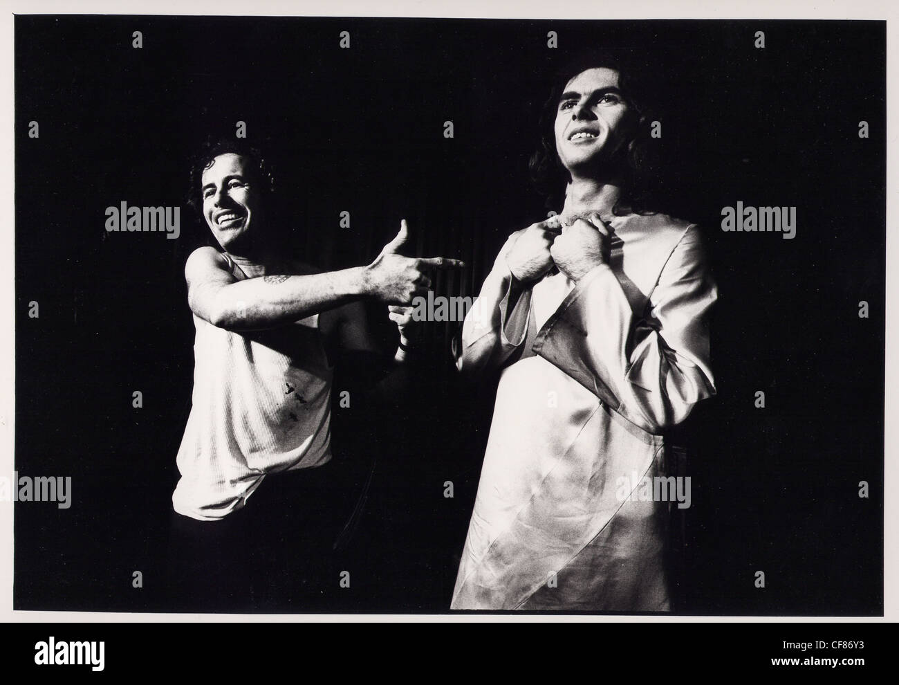 American Underground Filmmaker Kenneth Anger during filming of Lucifer ...