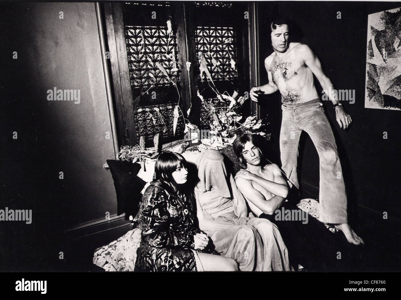Kenneth Anger during Filming of Lucifer Rising 1971 London Stock Photo ...