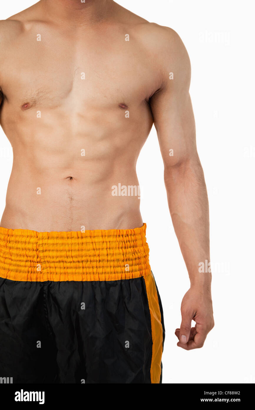 Sporty male torso Stock Photo - Alamy