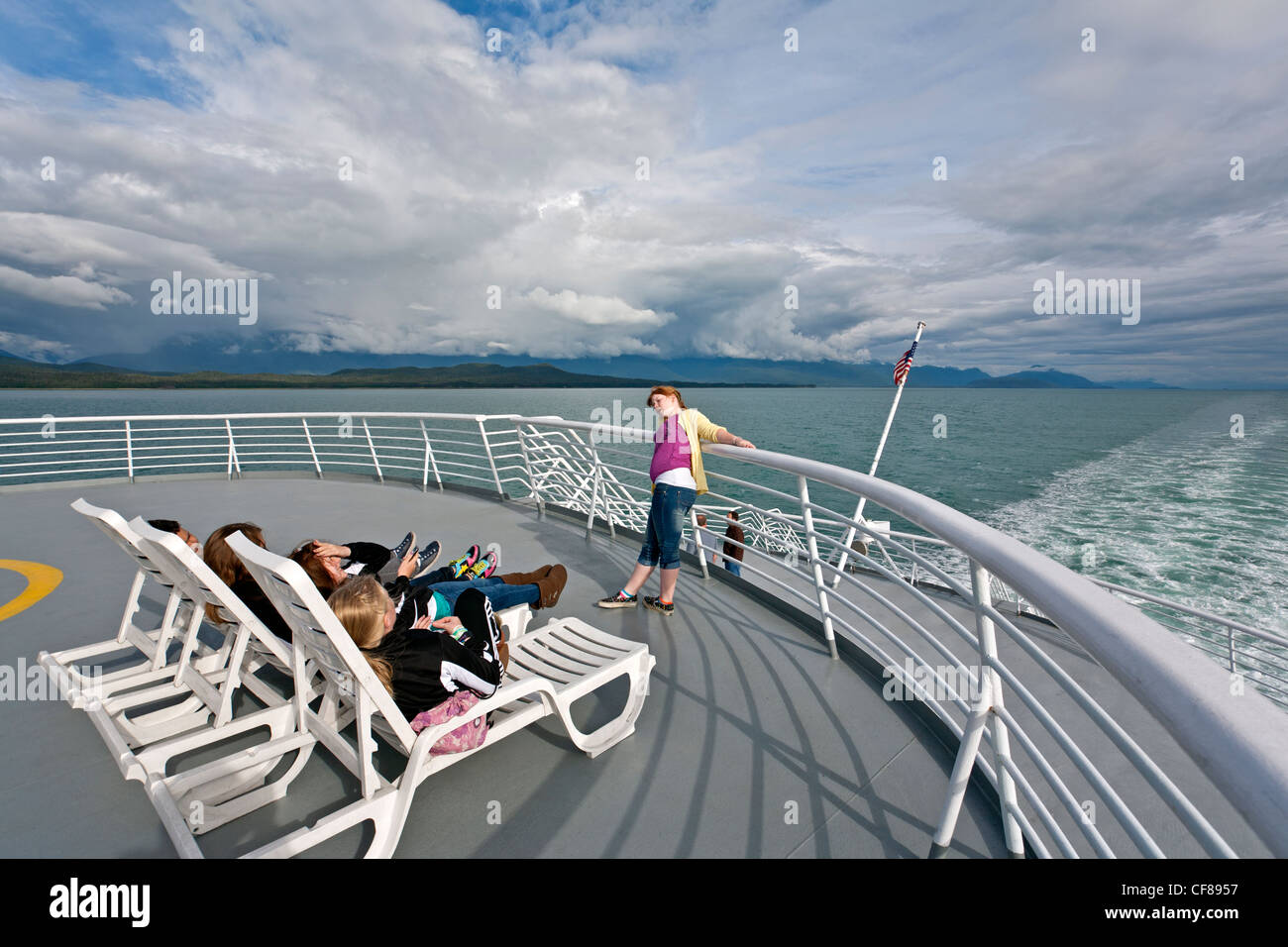 Alaska ferry juneau skagway route inside hi-res stock photography and ...