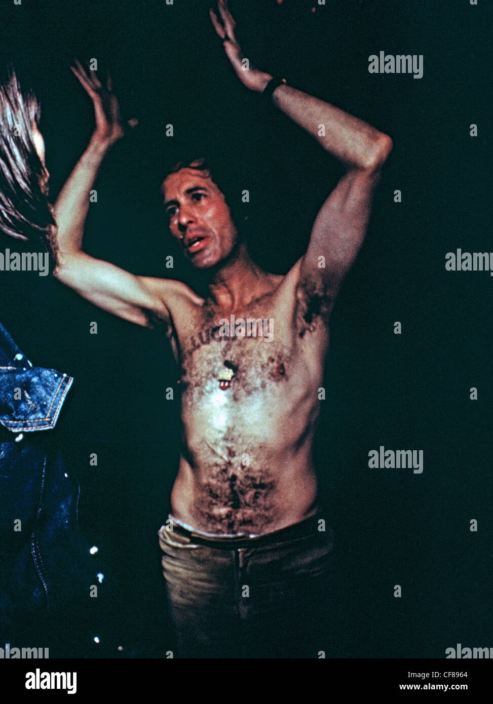 American Underground Filmmaker Kenneth Anger during filming of Lucifer ...