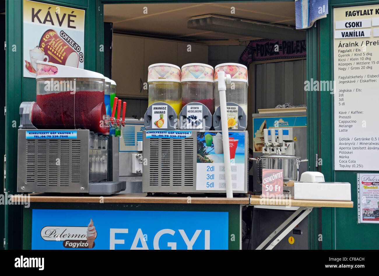 Refreshments kiosk hi-res stock photography and images - Alamy