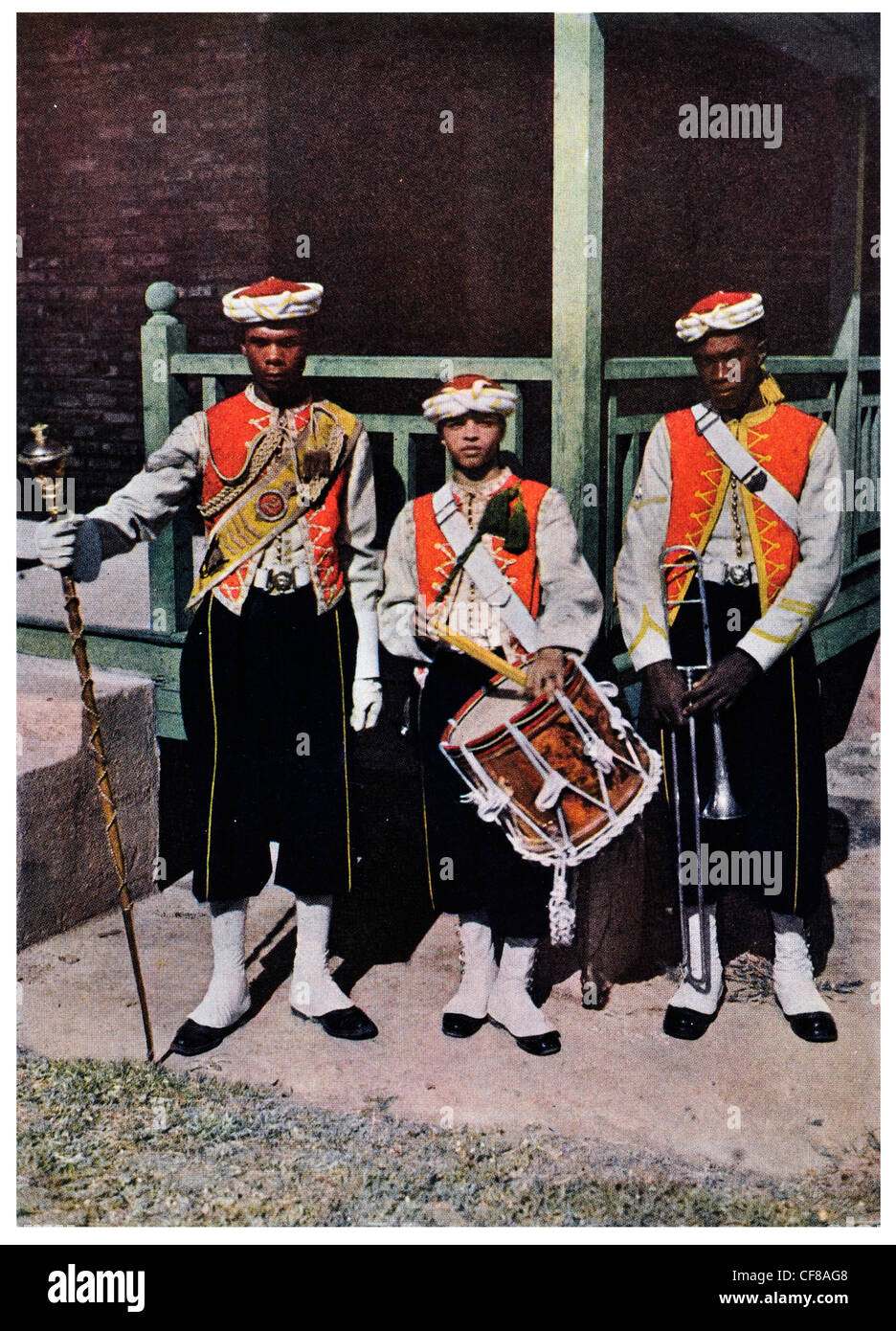 1927 West Indian Regiment Dress uniform Stock Photo - Alamy