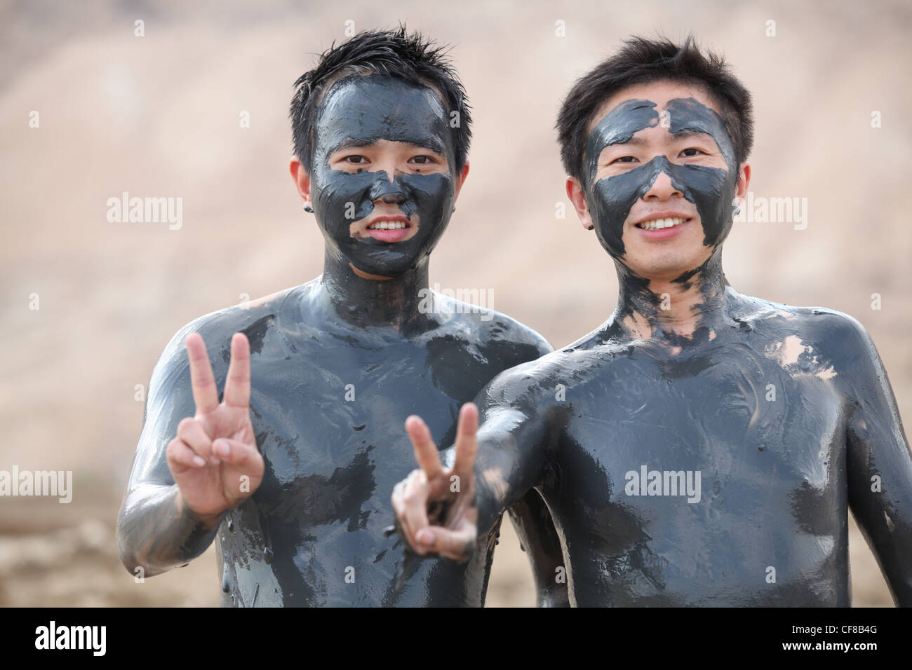 Dead sea mud hi-res stock photography and images - Alamy