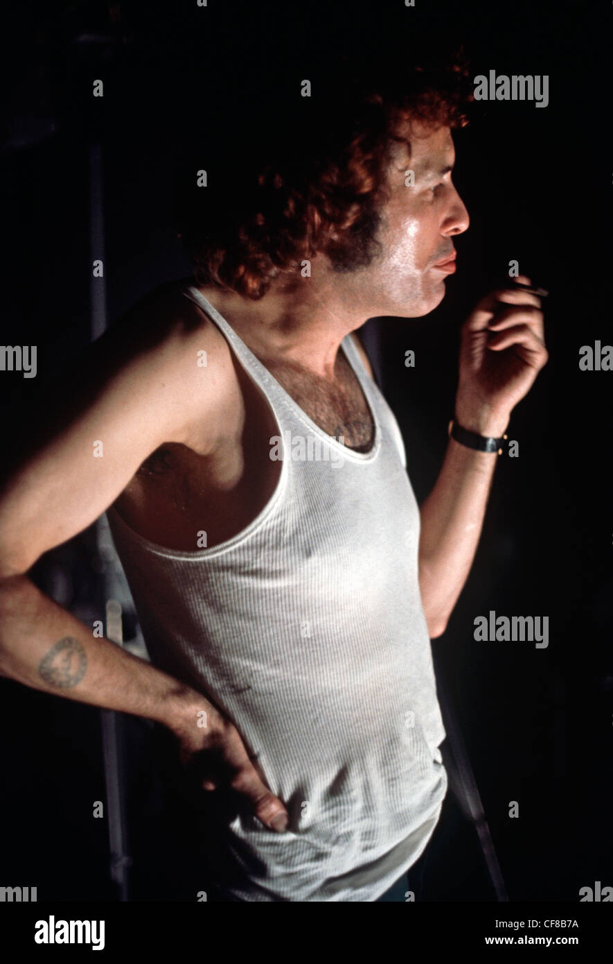 Kenneth Anger during Filming of Lucifer Rising London 1971 Stock Photo ...