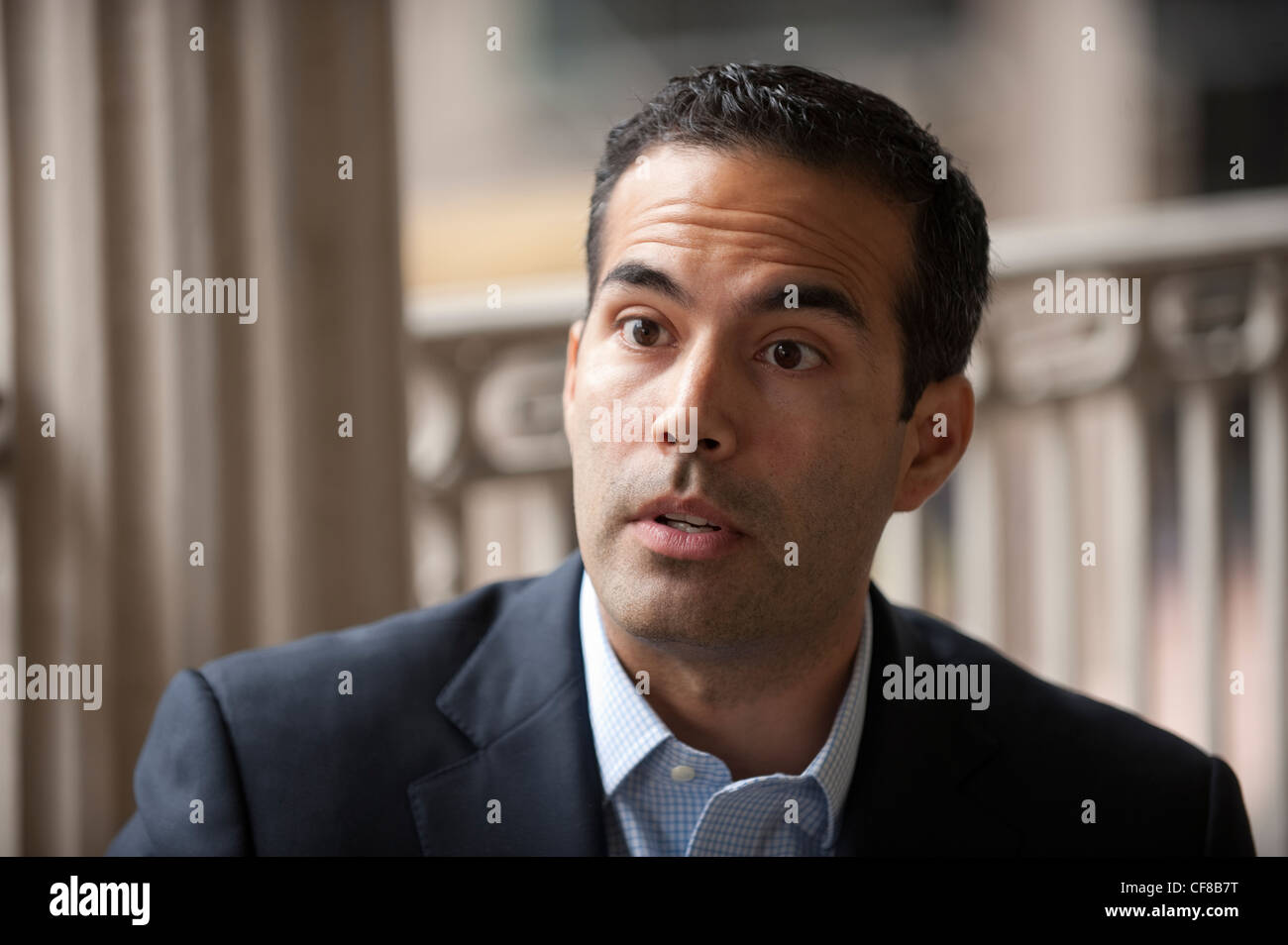 Hispanic Republican George P. Bush, son of former Florida governor Jeb ...