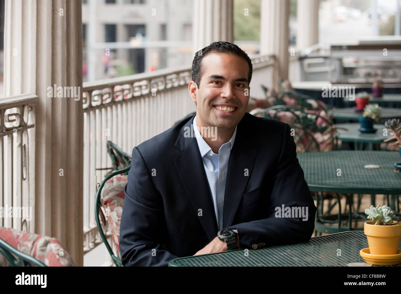 Hispanic Republican George P. Bush, son of former Florida governor Jeb ...