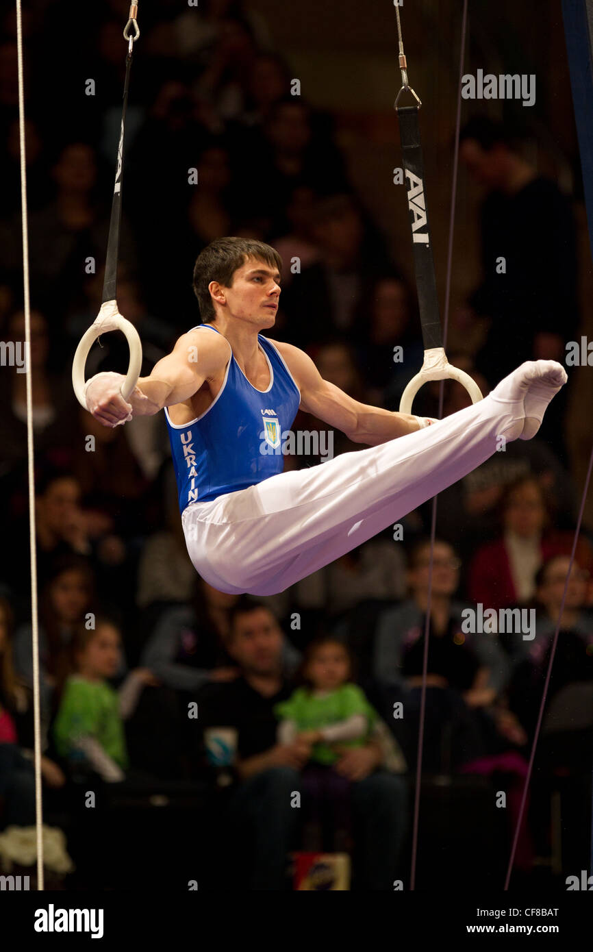 Gymnastics rings hi-res stock photography and images - Alamy