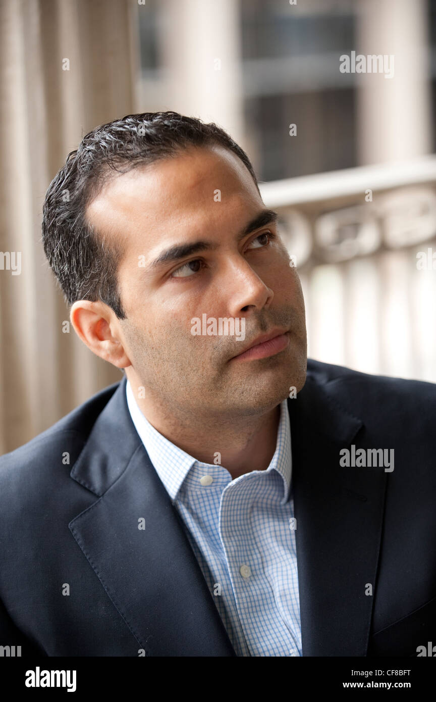 Hispanic Republican George P. Bush, son of former Florida governor Jeb ...