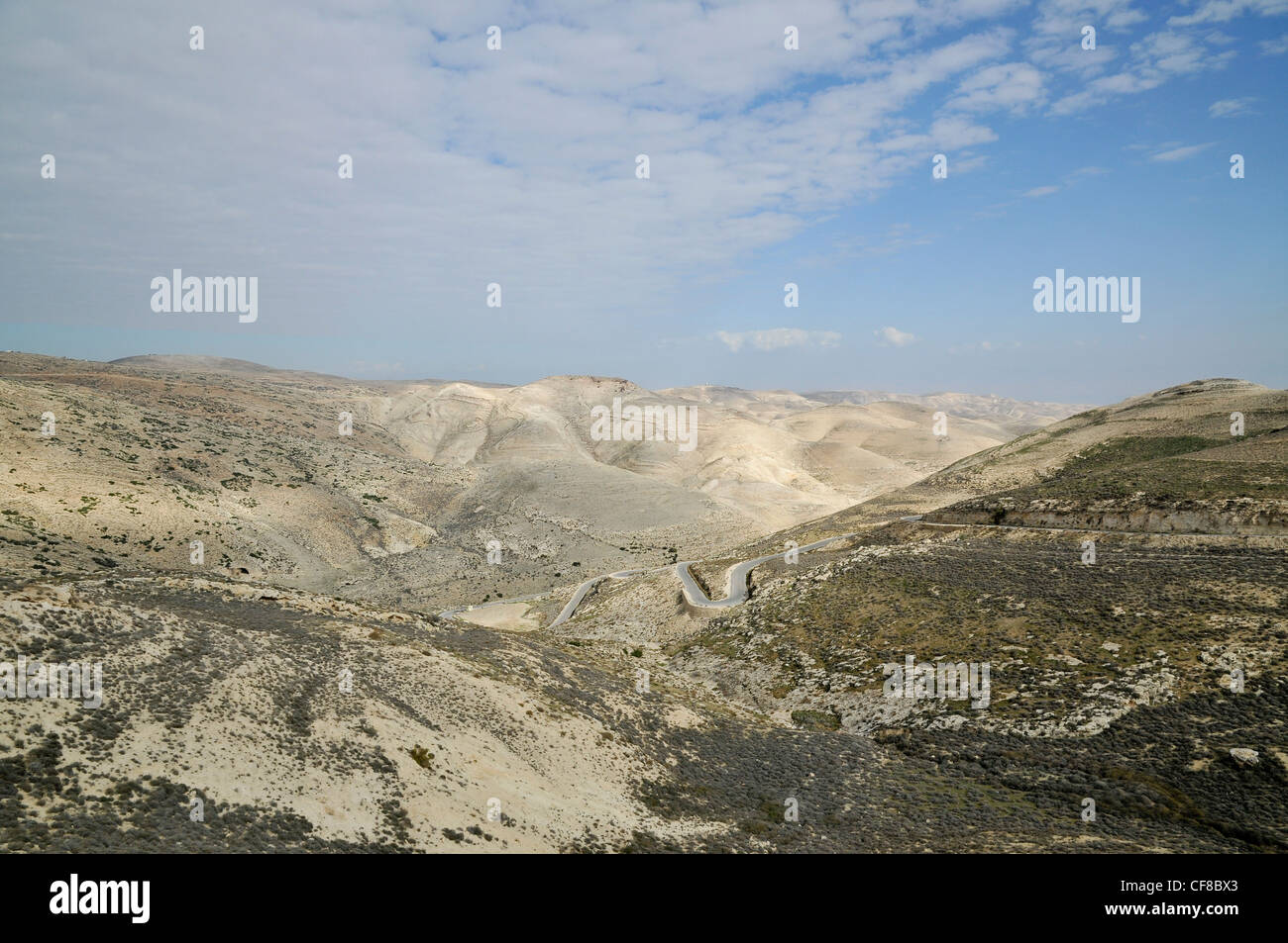 Israel, Jordan Valley, Wadi Qelt (Wadi Perat) offroad hiking Stock ...