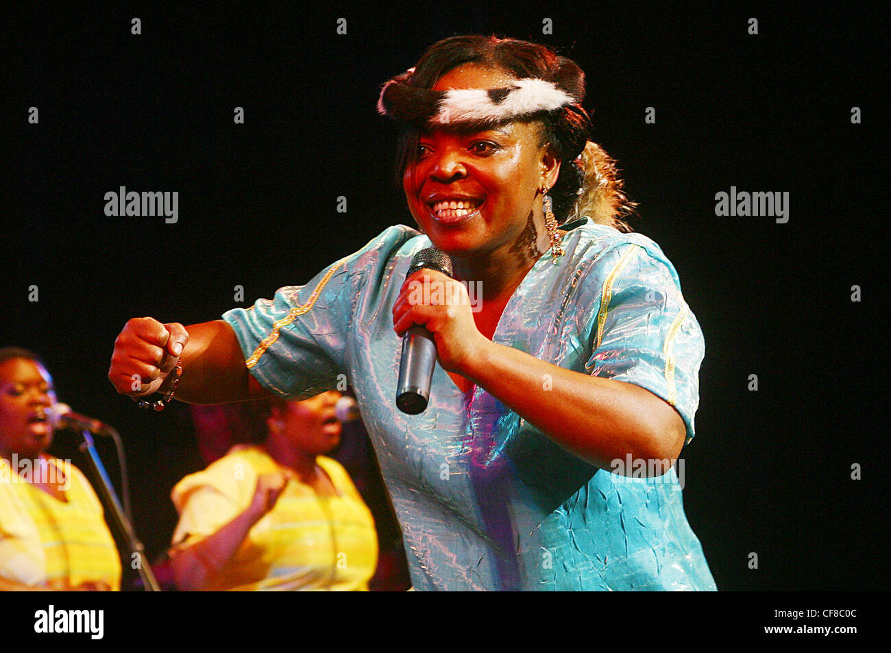 South African gospel, singer, Rebecca Malope performed in Johannesburg ...