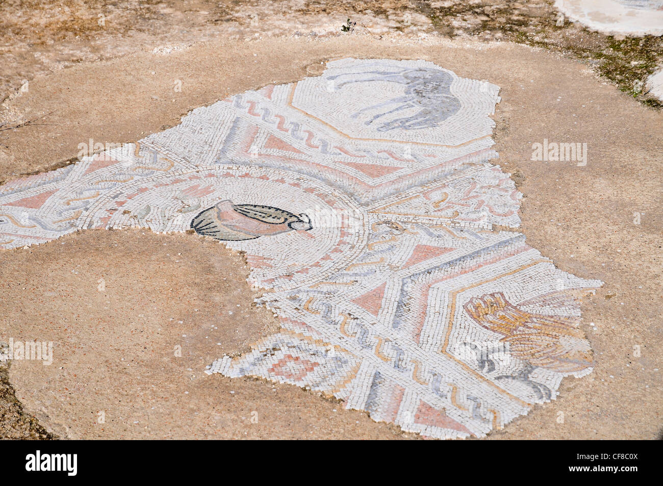 The Monastery of Martyrius, now located in the center of the Israeli ...